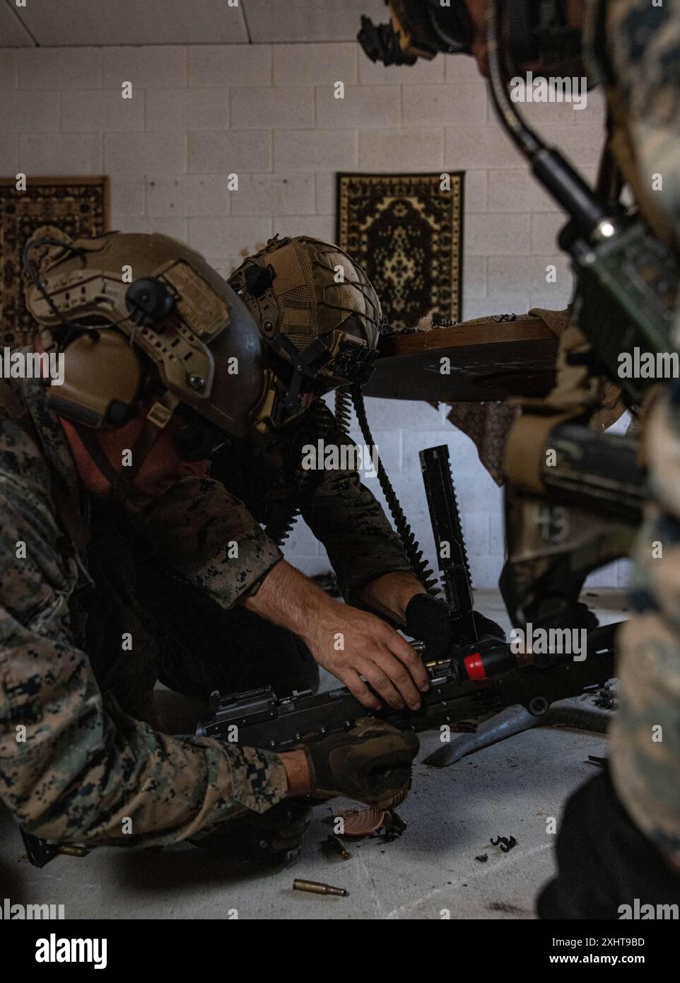 U.S. Marines with 2nd Battalion, 4th Marine Regiment, 1st Marine ...