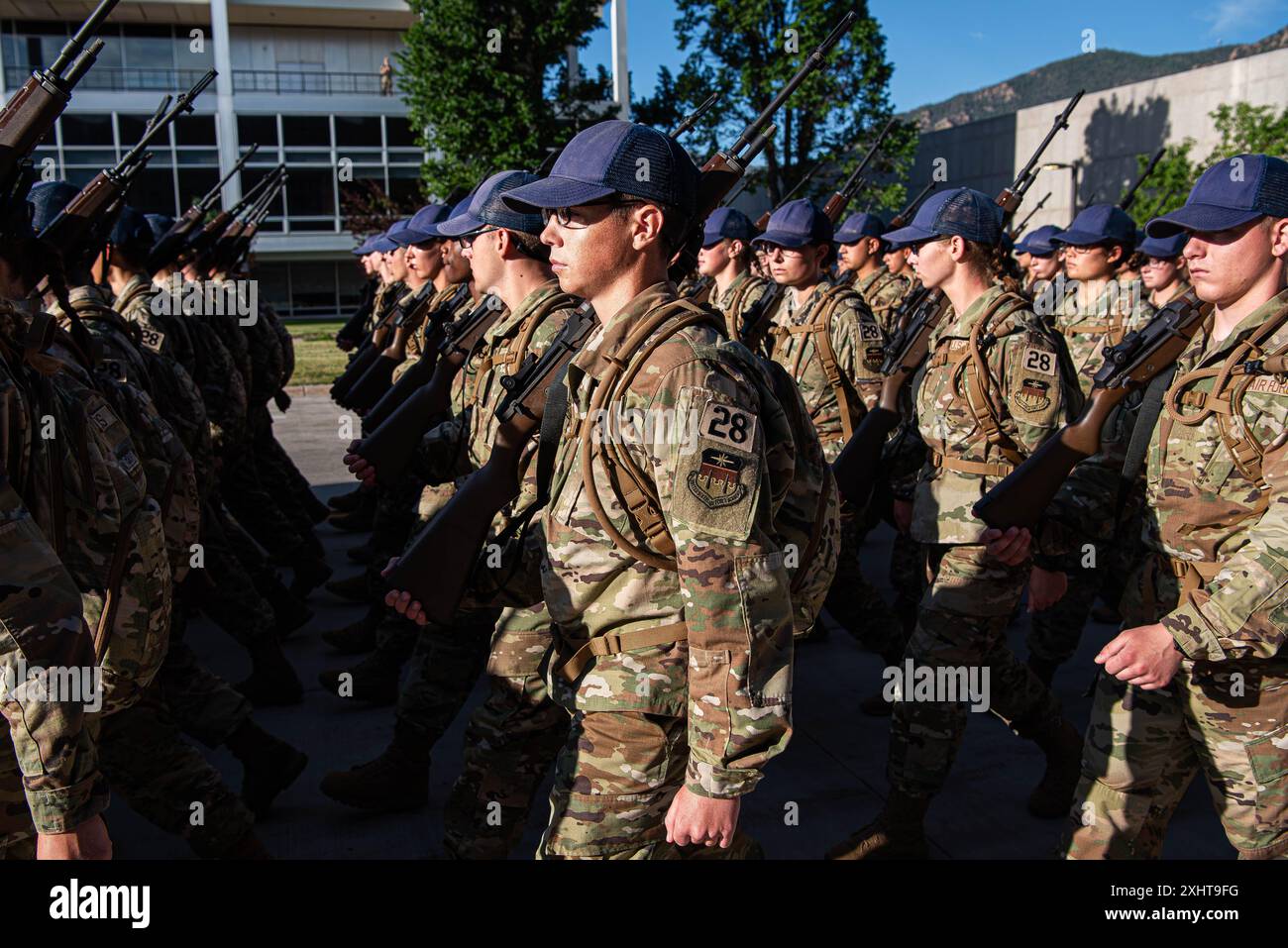 U.S. AIR FORCE ACADEMY, Colo. -- Basic cadet trainees from the class of ...