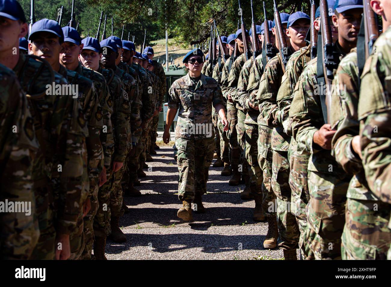 U.S. AIR FORCE ACADEMY, Colo. -- Basic cadet trainees from the class of ...