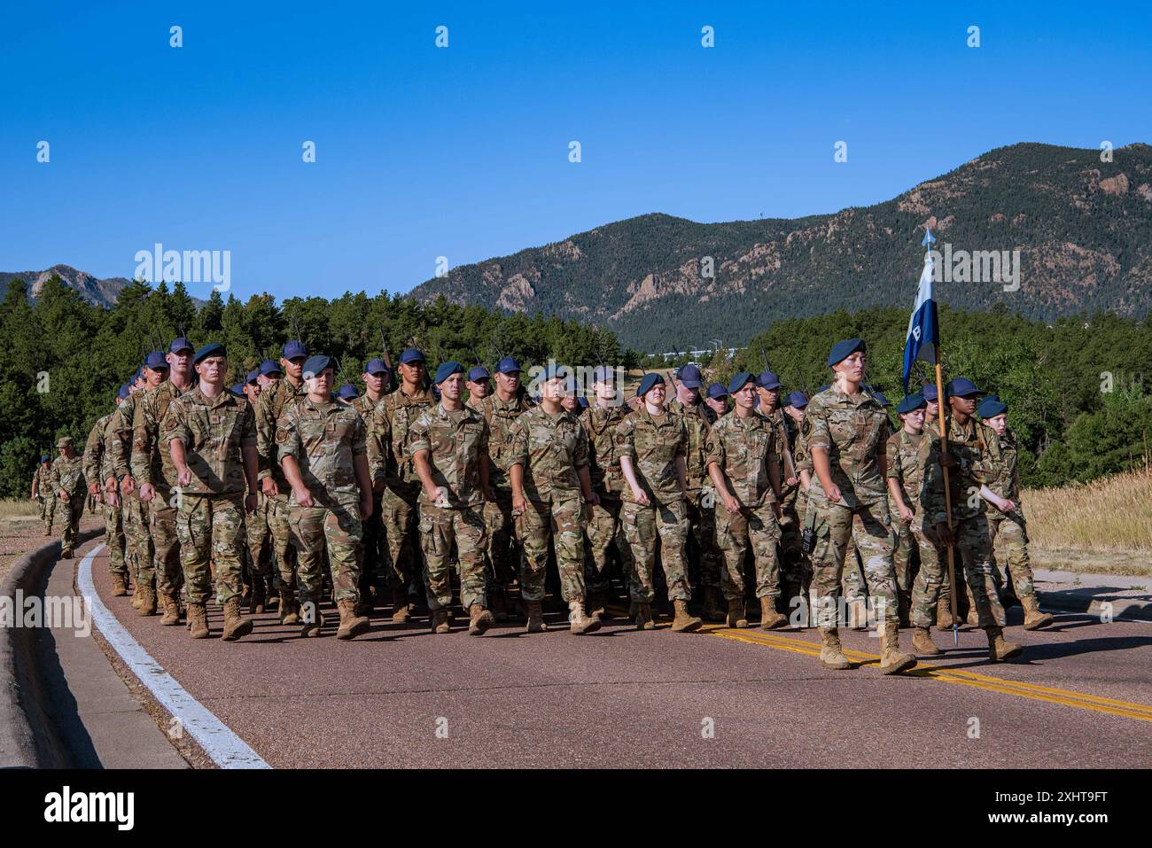 U.S. AIR FORCE ACADEMY, Colo. -- Basic cadet trainees from the class of ...