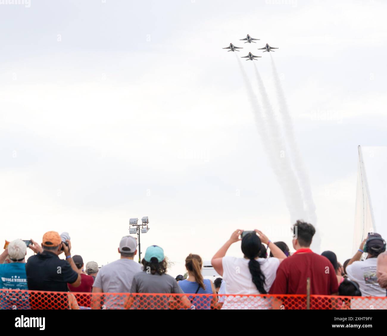The United States Air Force (USAF) Thunderbirds Air Demonstration ...