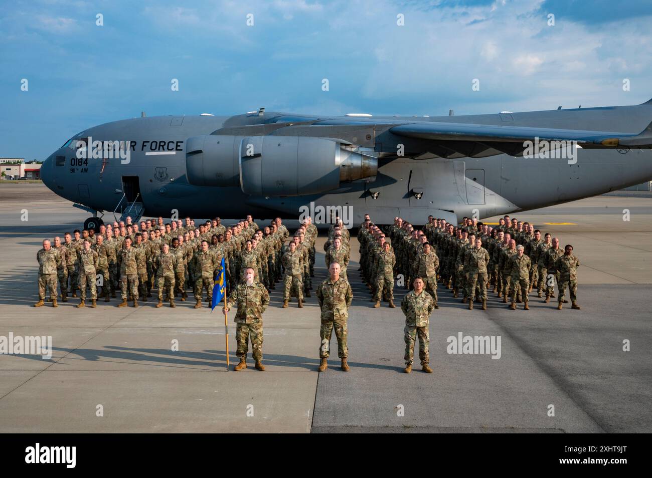 Airmen assigned to the 911th Maintenance Group, pose for a group photo ...