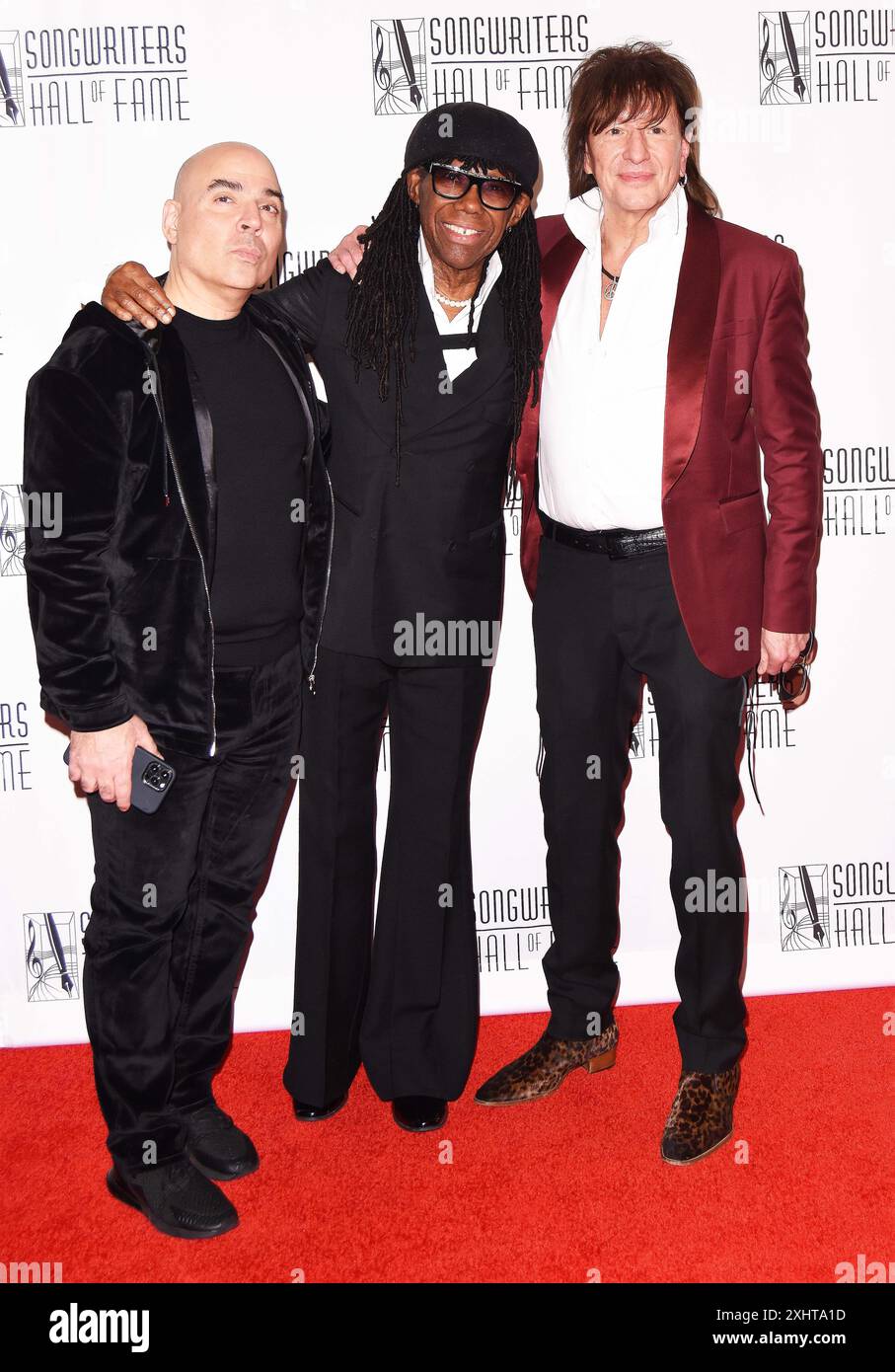 Songwriters Hall of Fame 2024 NYC Featuring: Merck Mercuriadis, Nile ...