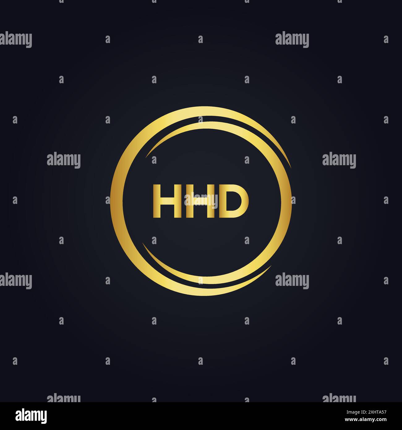HHD logo. H H D design. White HHD letter. HHD, H H D letter logo design ...