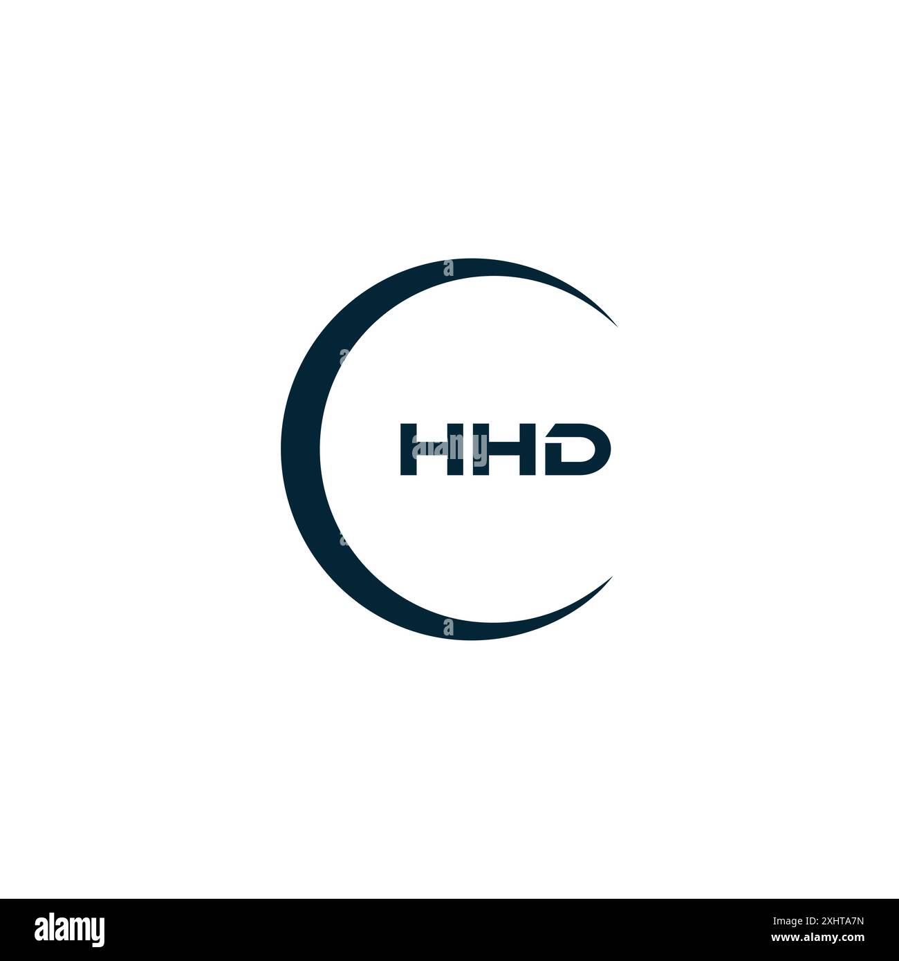 HHD logo. H H D design. White HHD letter. HHD, H H D letter logo design ...