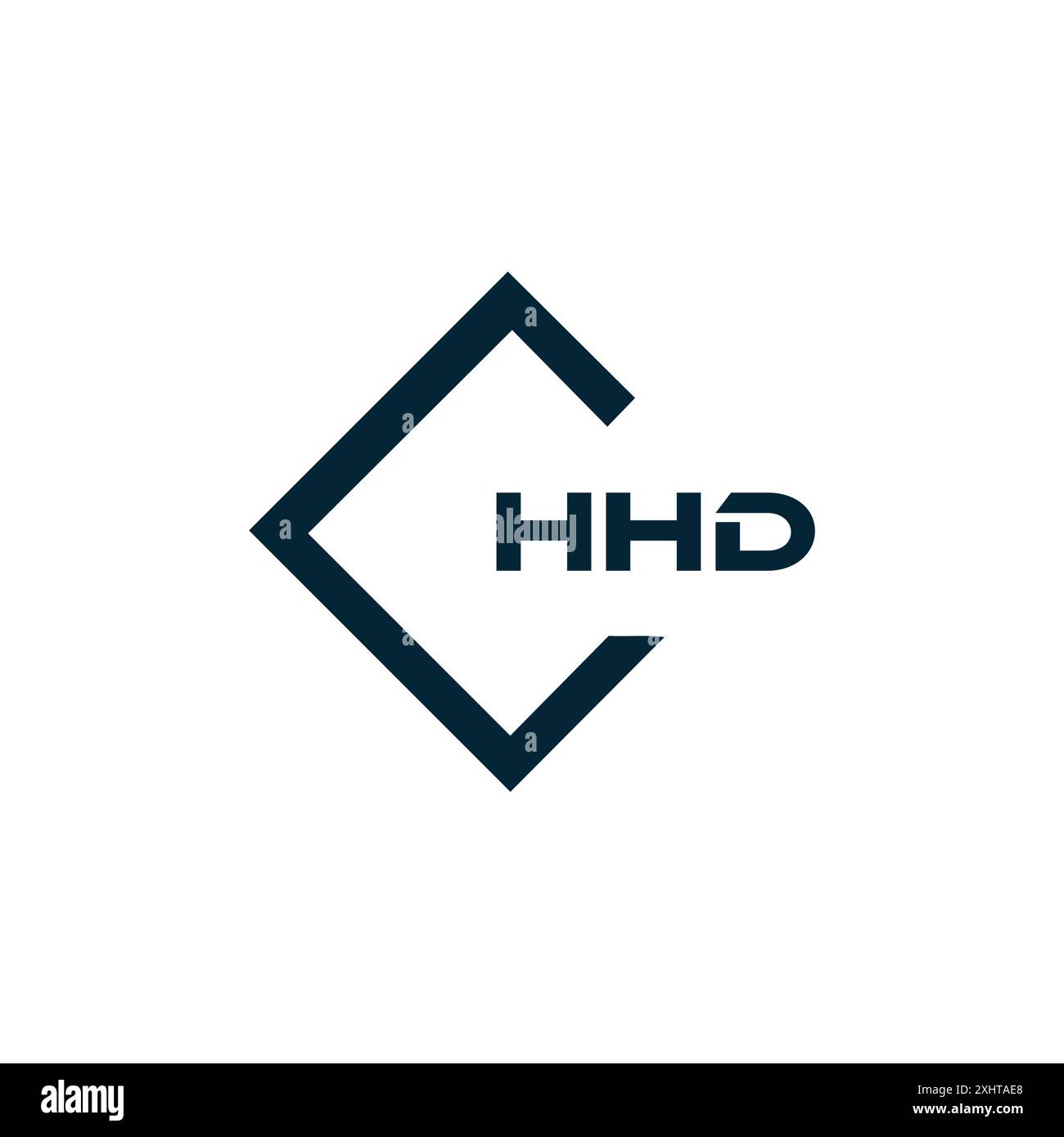 HHD logo. H H D design. White HHD letter. HHD, H H D letter logo design ...
