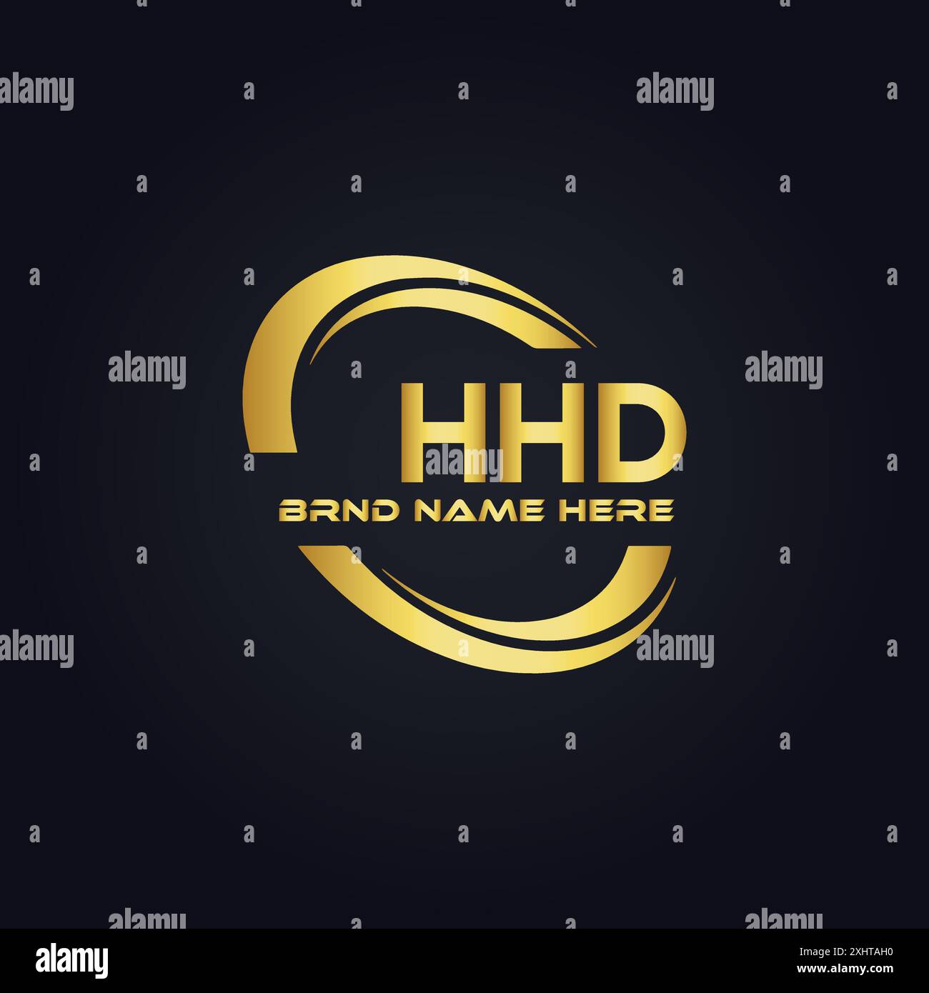 Hhd gold logo hi-res stock photography and images - Alamy