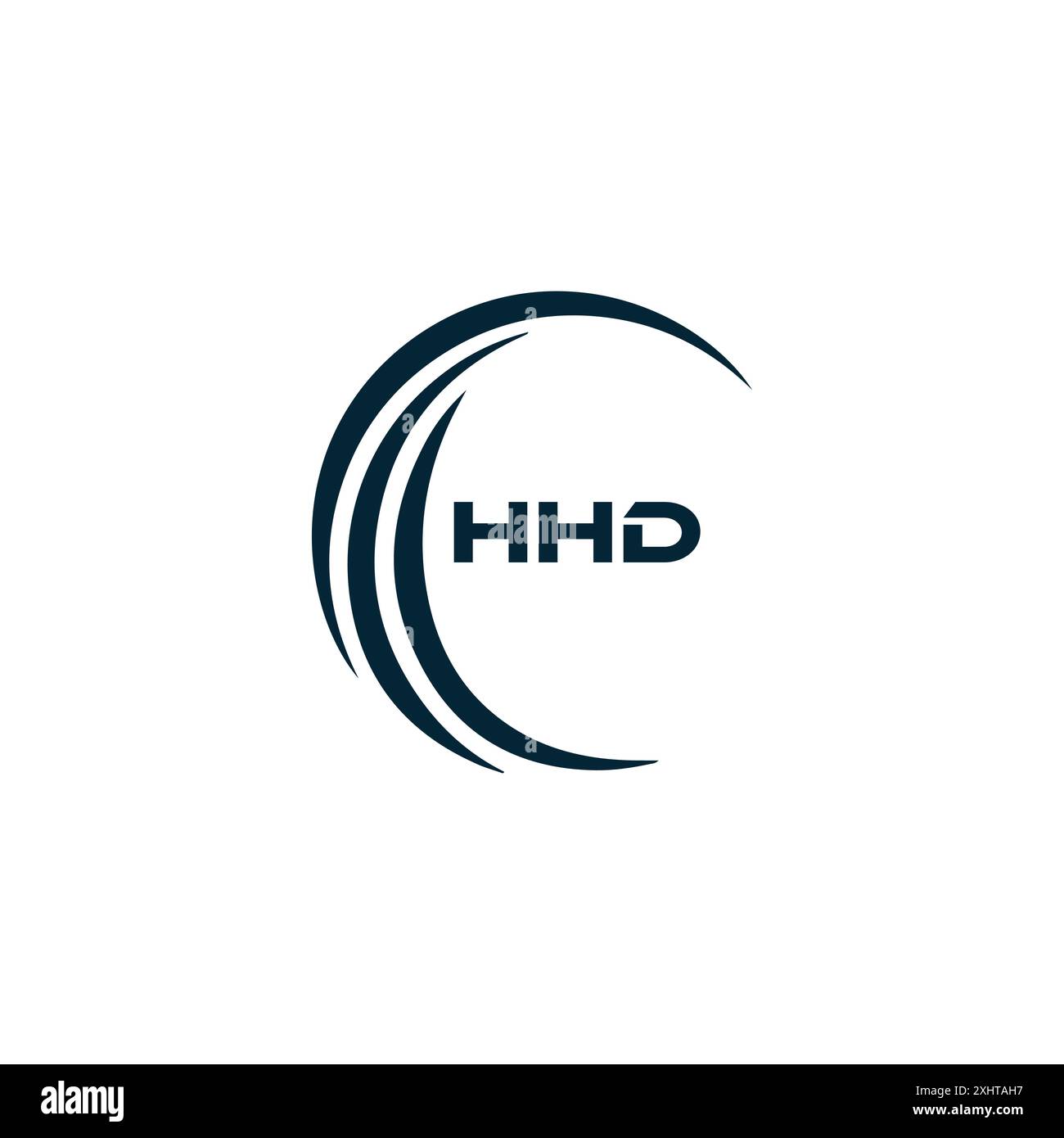 HHD logo. H H D design. White HHD letter. HHD, H H D letter logo design ...