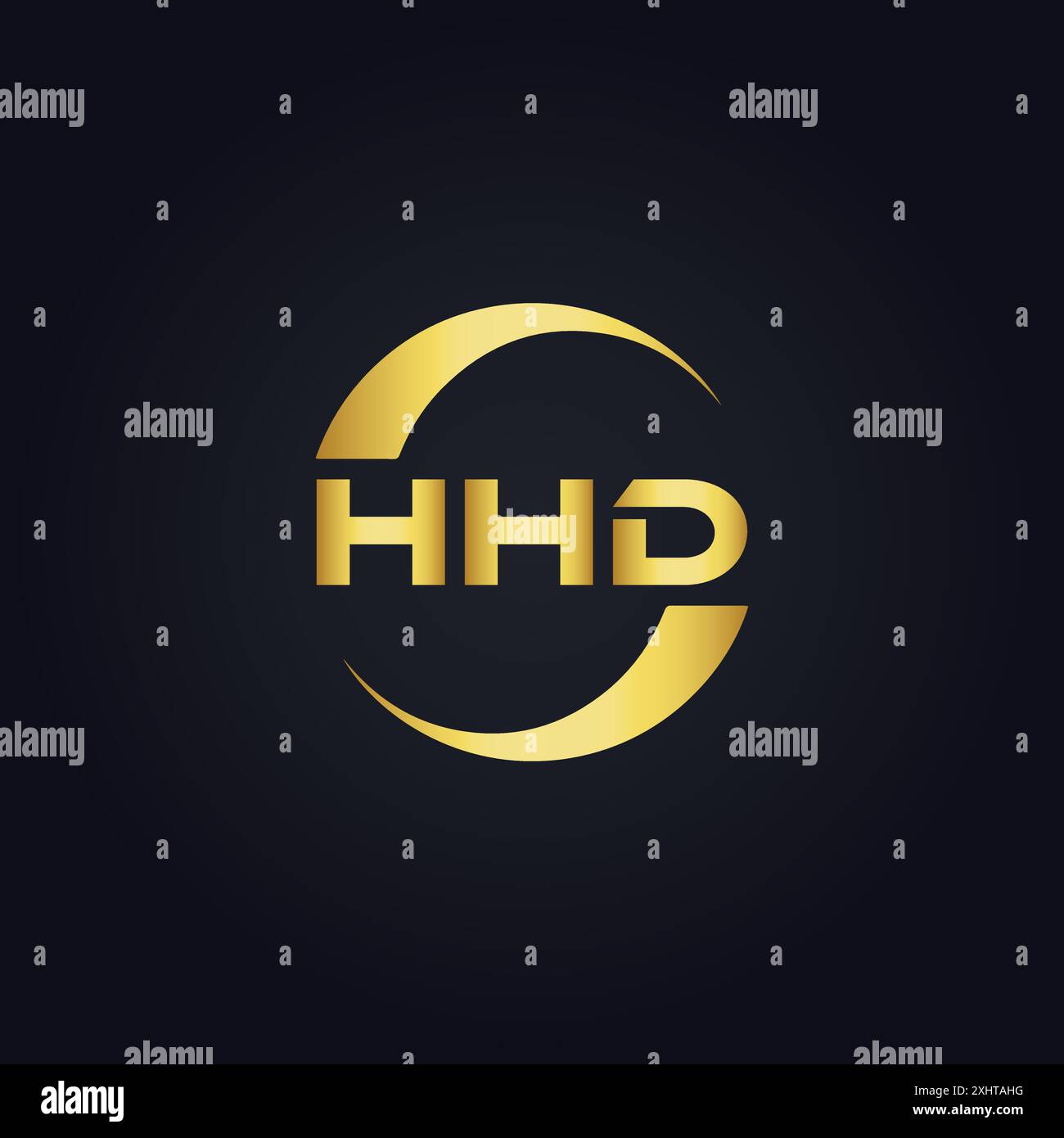 Hhd gold logo hi-res stock photography and images - Alamy