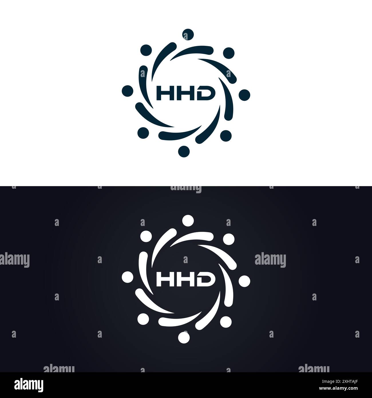 Hhd gold logo hi-res stock photography and images - Alamy