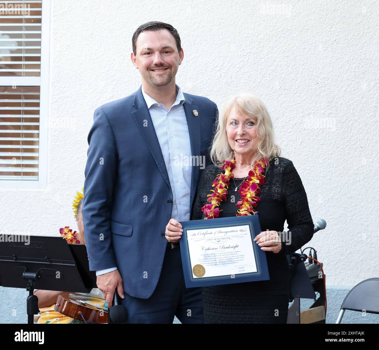 Burbank, California, USA. 5th July, 2024. Nick Schultz, Mayor of ...