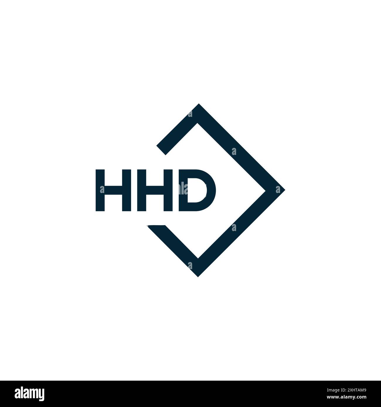 HHD logo. H H D design. White HHD letter. HHD, H H D letter logo design ...