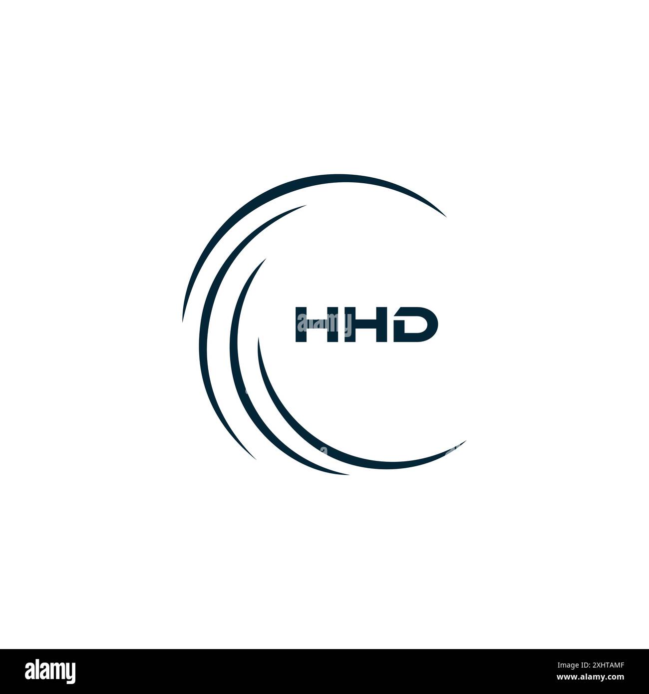 HHD logo. H H D design. White HHD letter. HHD, H H D letter logo design ...