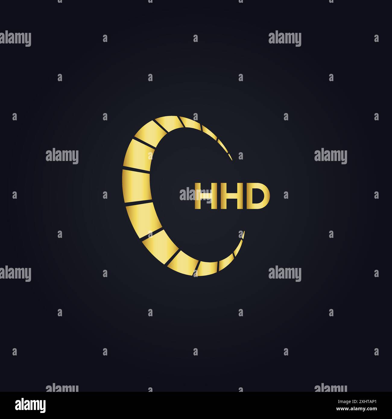 HHD logo. H H D design. White HHD letter. HHD, H H D letter logo design ...