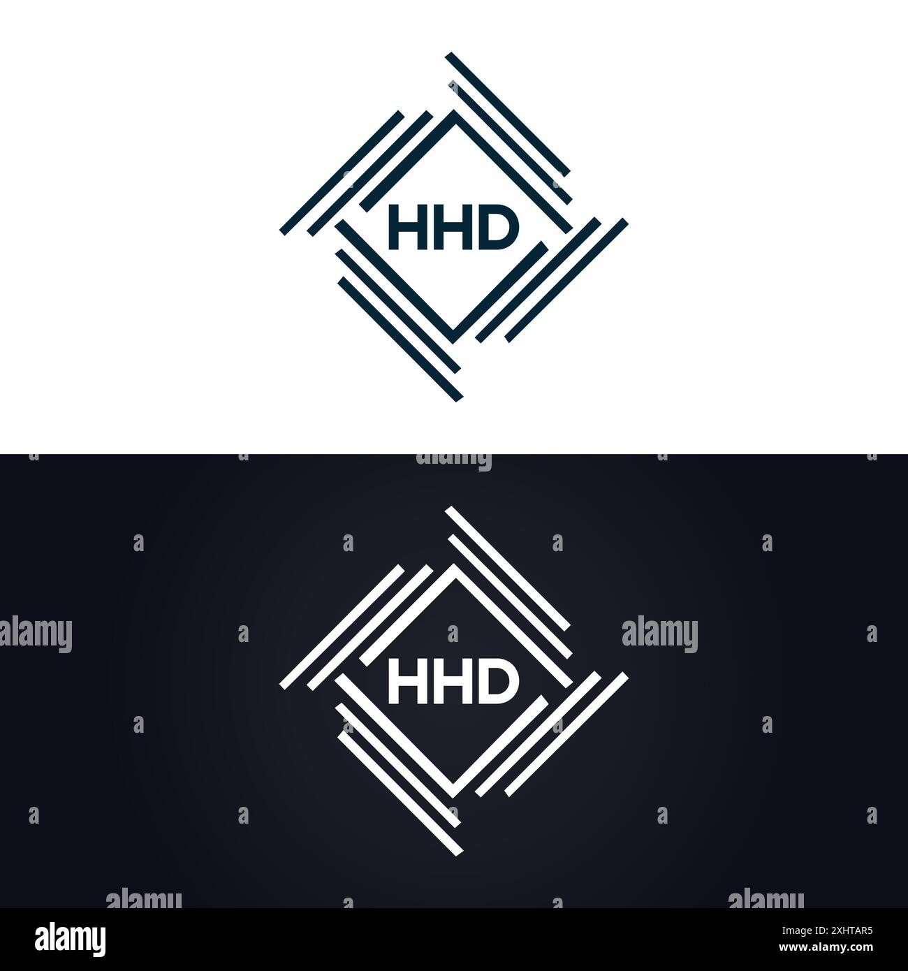 HHD logo. H H D design. White HHD letter. HHD, H H D letter logo design ...