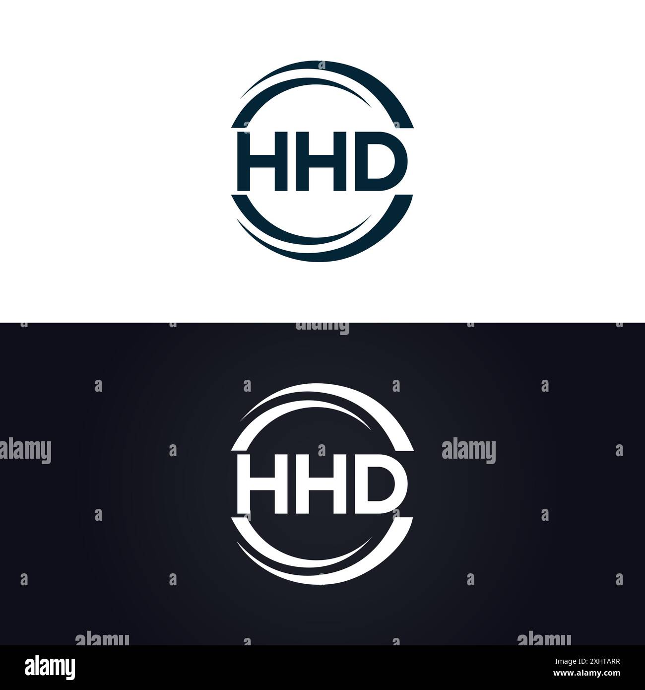 HHD logo. H H D design. White HHD letter. HHD, H H D letter logo design ...