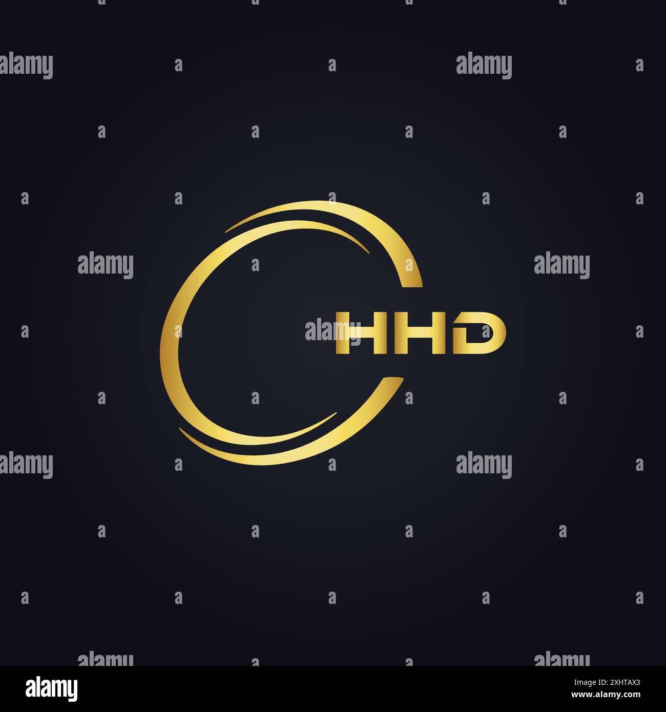 HHD logo. H H D design. White HHD letter. HHD, H H D letter logo design ...
