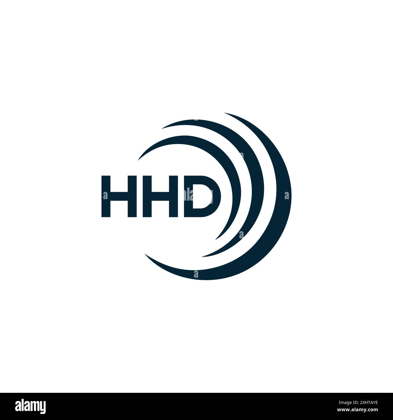 HHD logo. H H D design. White HHD letter. HHD, H H D letter logo design ...