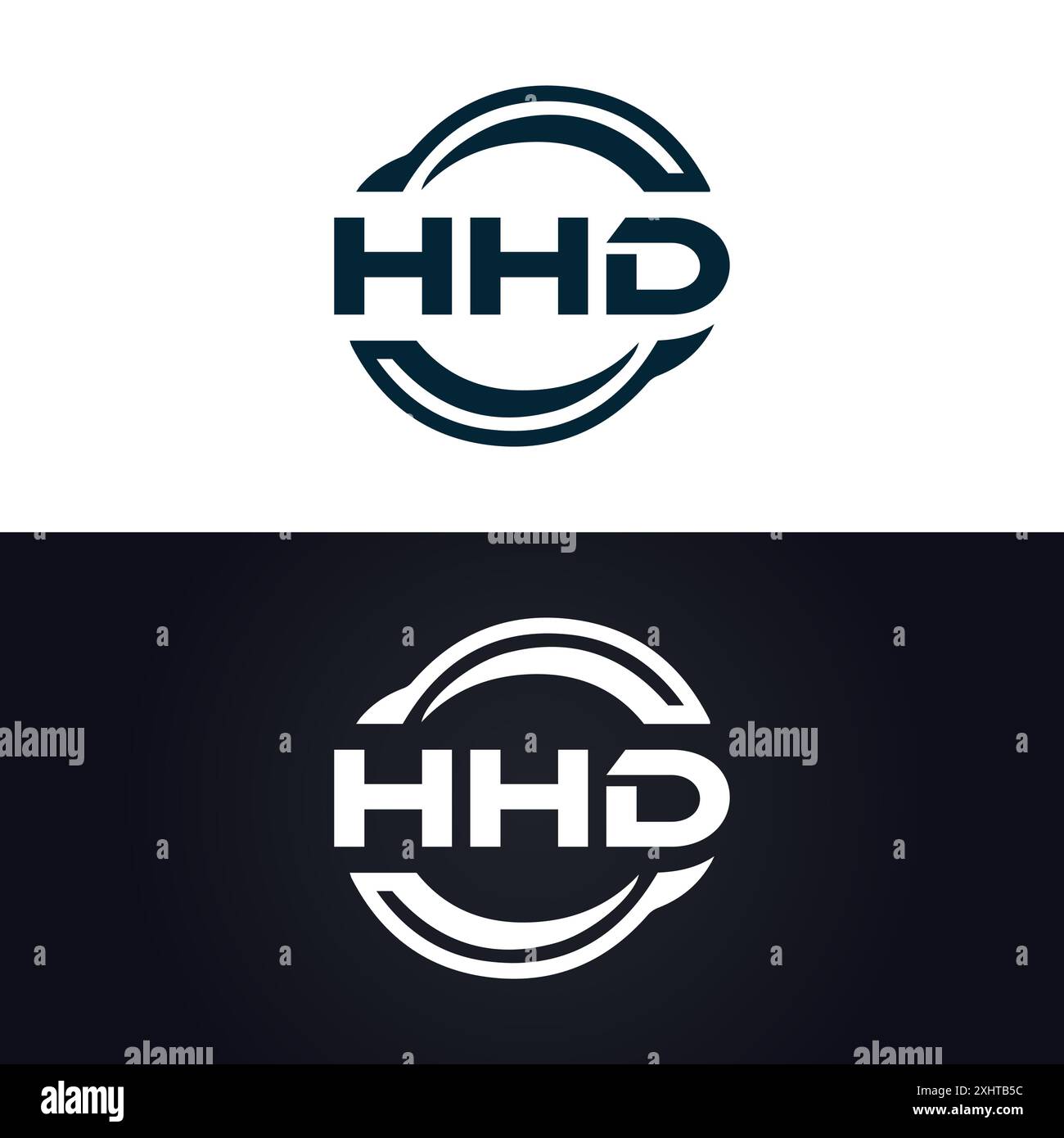 HHD logo. H H D design. White HHD letter. HHD, H H D letter logo design ...