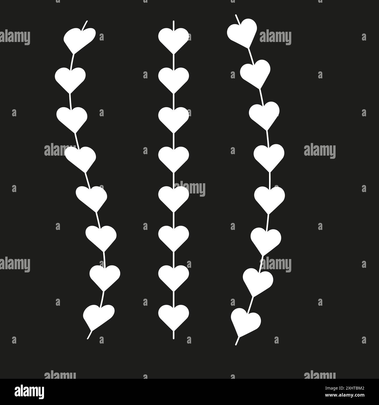 Continuous hearts hi-res stock photography and images - Alamy