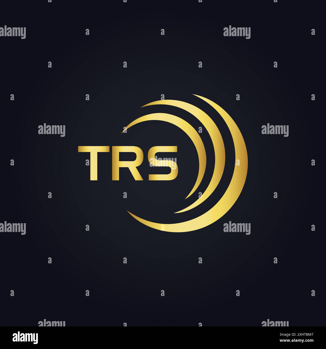 Trs gold logo hi-res stock photography and images - Alamy