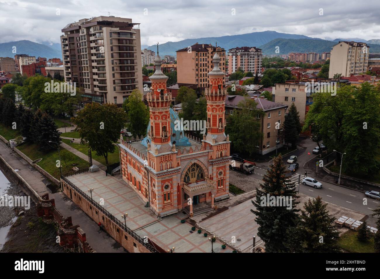 Vladikavkaz russia city skyline hi-res stock photography and images - Alamy