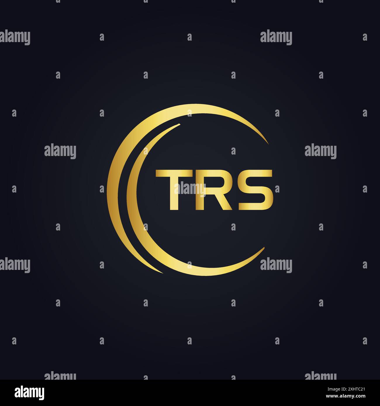 Trs gold logo hi-res stock photography and images - Alamy