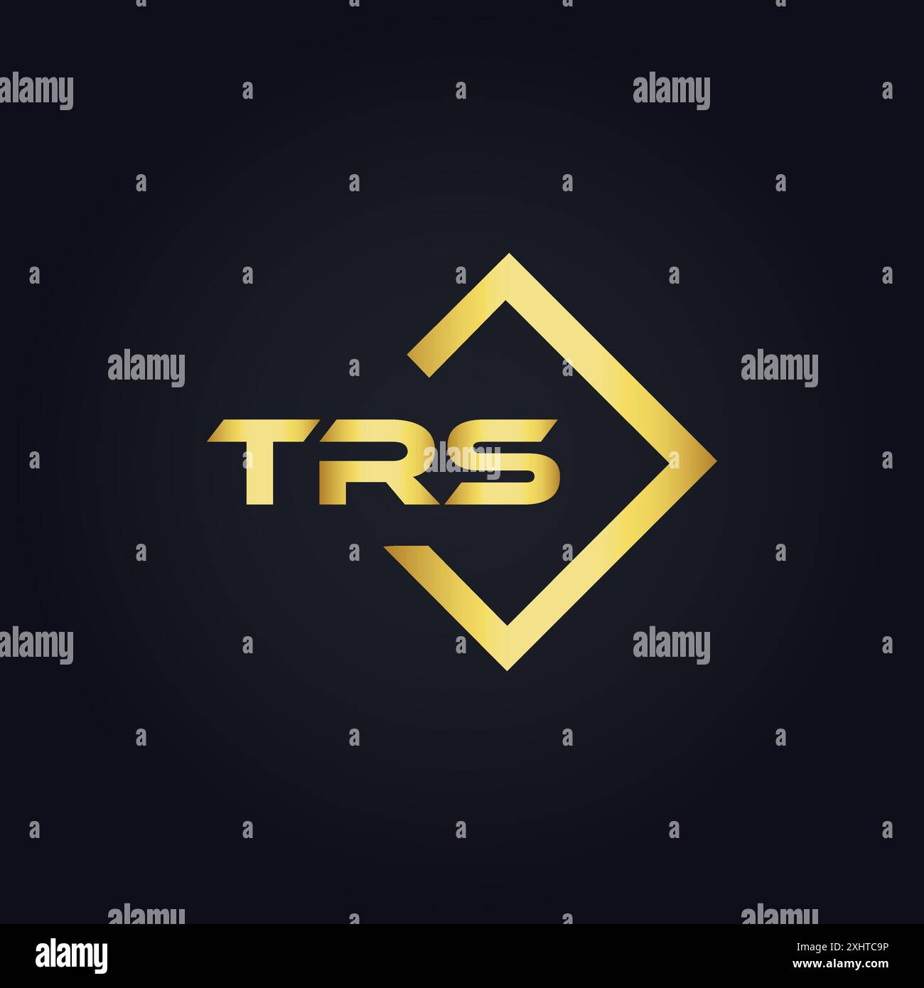 Trs gold logo hi-res stock photography and images - Alamy