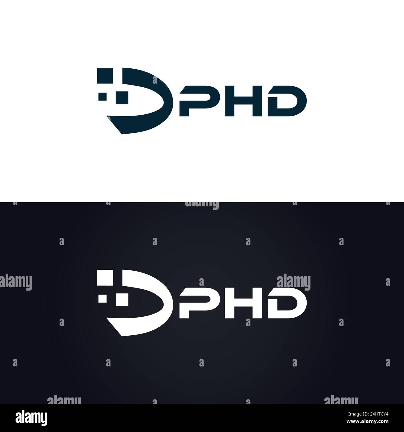 Phd tech logo Stock Vector Images - Alamy