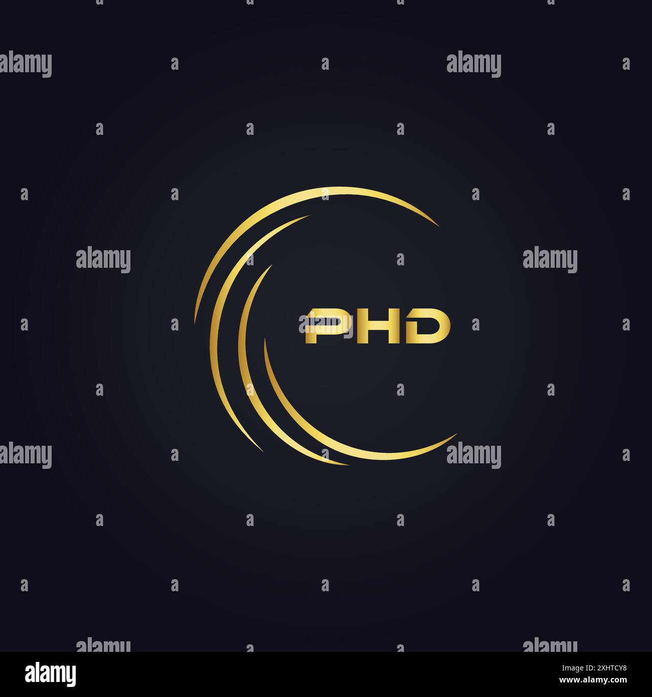 PHD logo. P H D design. White PHD letter. PHD, P H D letter logo design ...