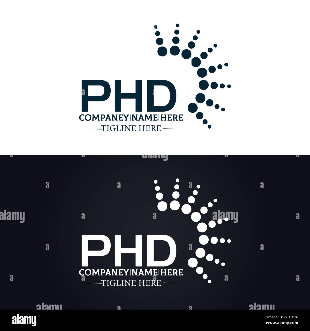 PHD logo. P H D design. White PHD letter. PHD, P H D letter logo design ...