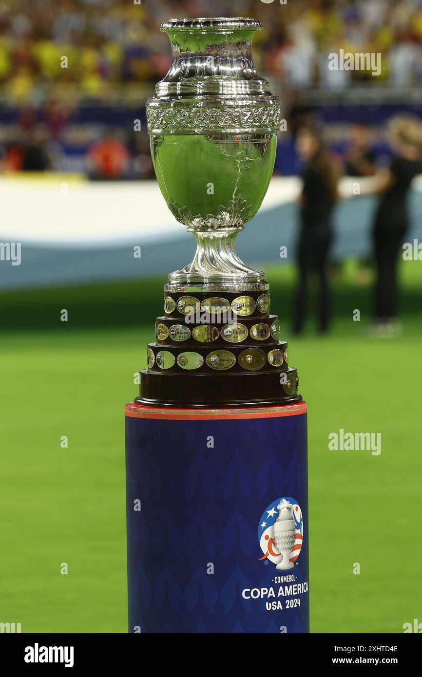 Miami, Florida, USA. 15th July, 2024. Historic CONMEBOL’s Copa America ...