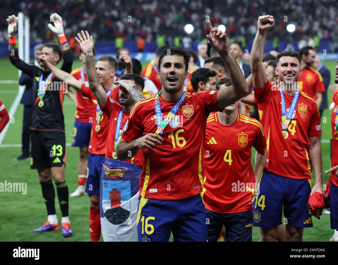 Uefa spain rodri 2024 hi-res stock photography and images - Alamy