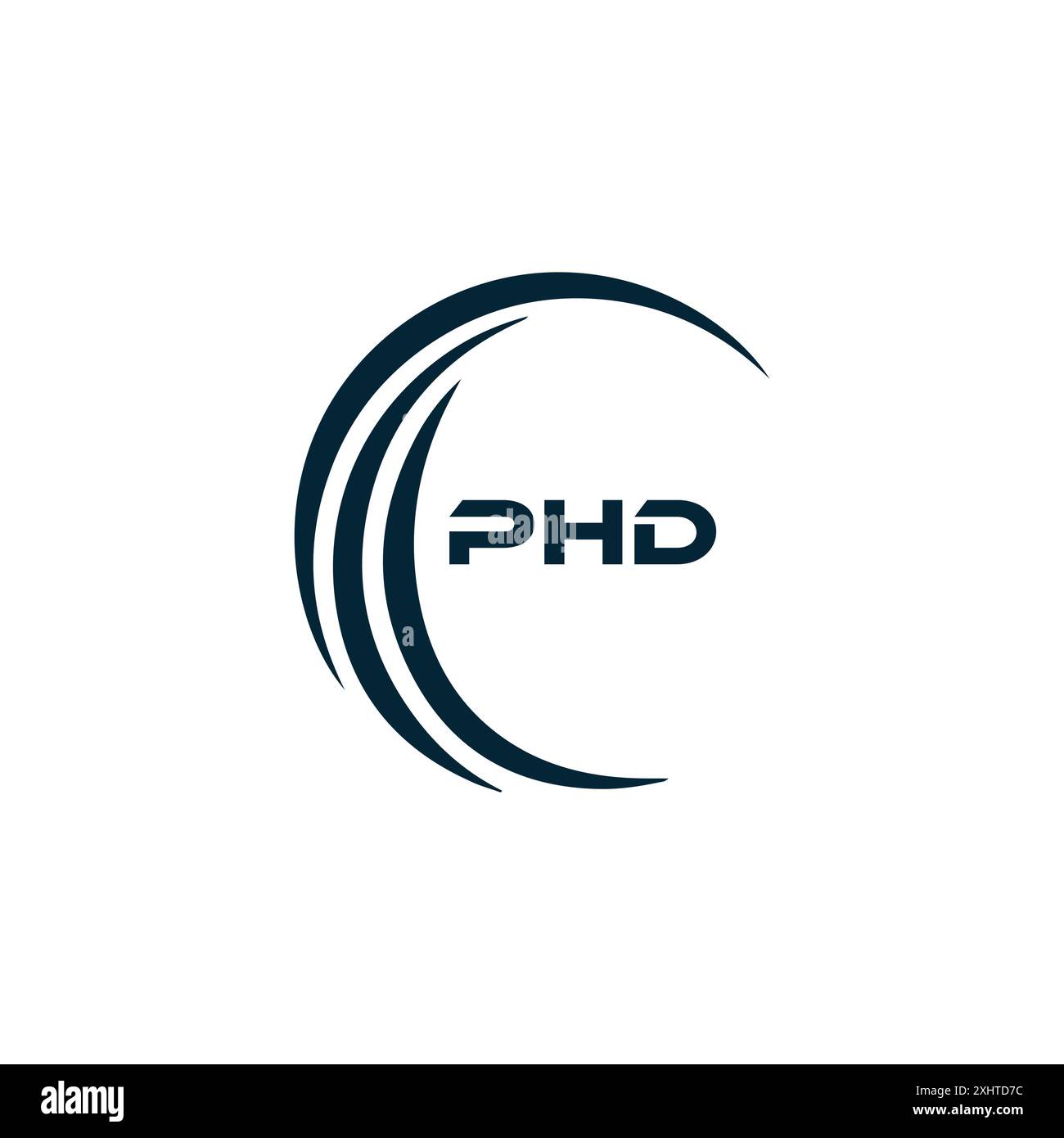 PHD logo. P H D design. White PHD letter. PHD, P H D letter logo design ...