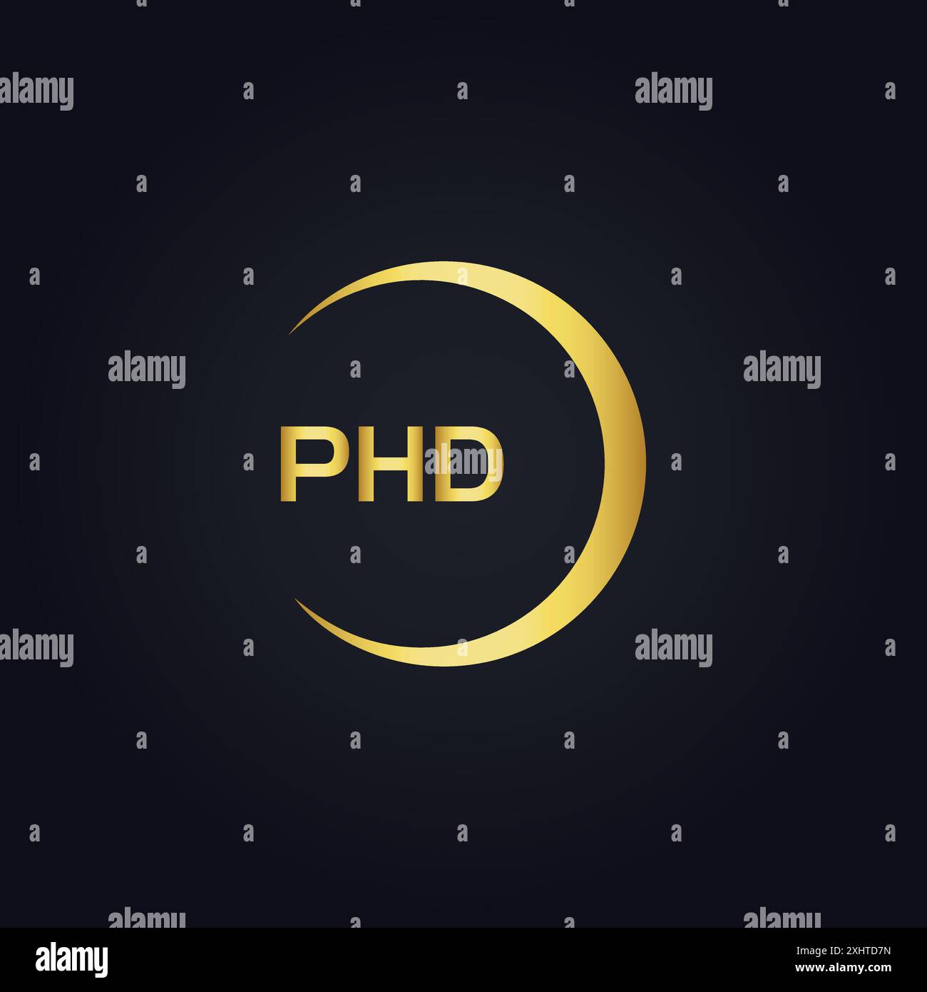 PHD logo. P H D design. White PHD letter. PHD, P H D letter logo design ...