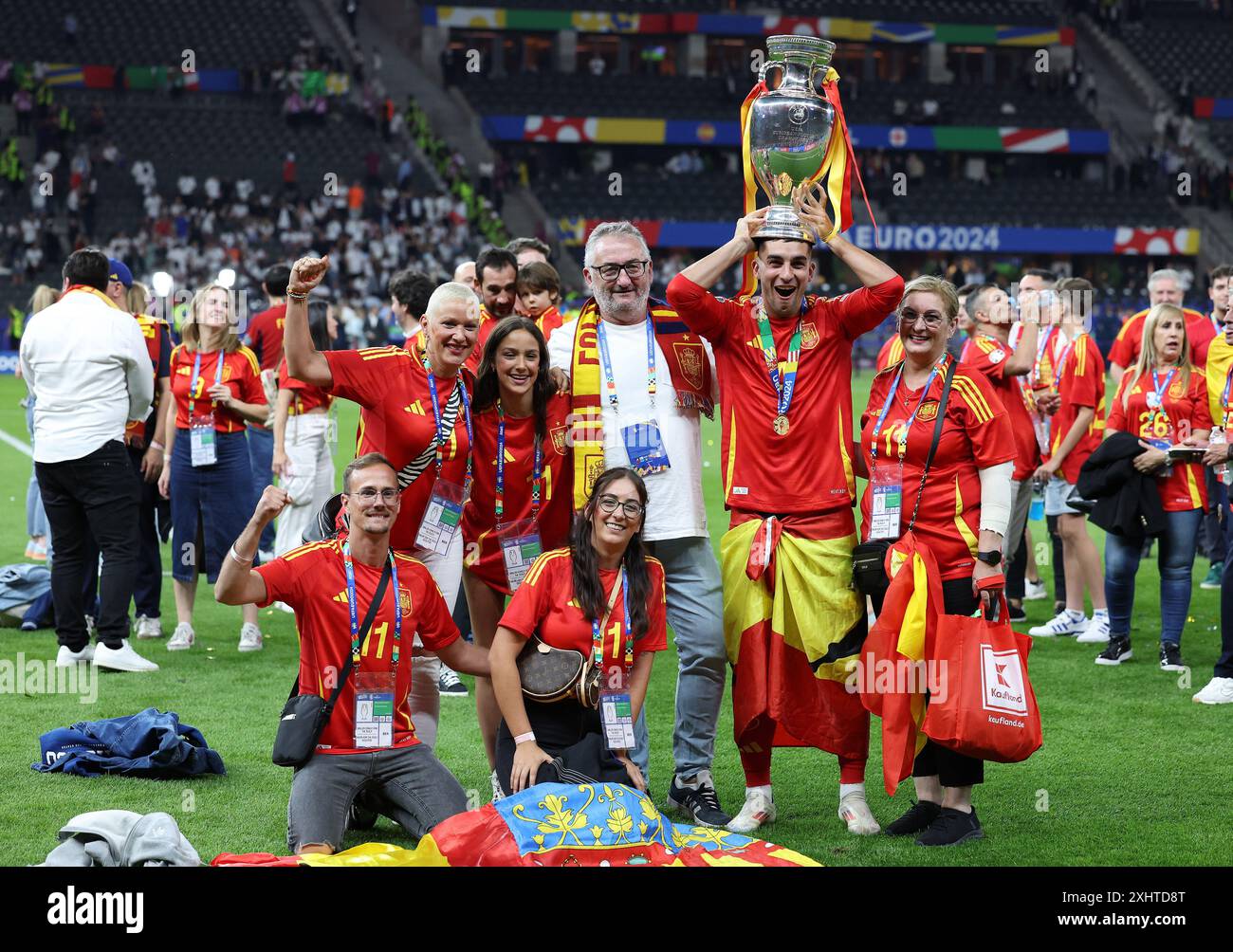 Berlin, Germany. 14th July, 2024. Ferran Torres of Spain poses with his ...