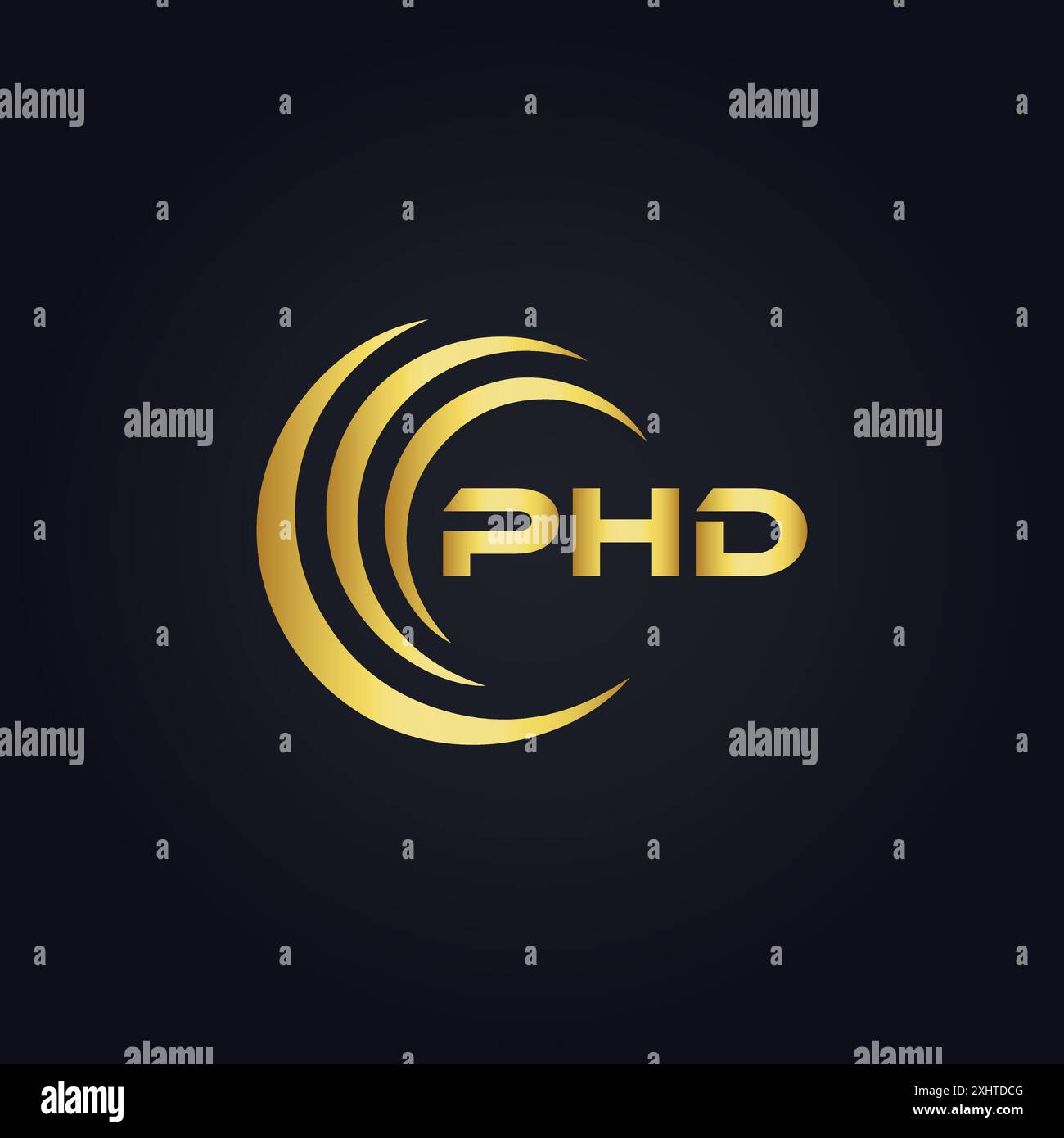PHD logo. P H D design. White PHD letter. PHD, P H D letter logo design ...