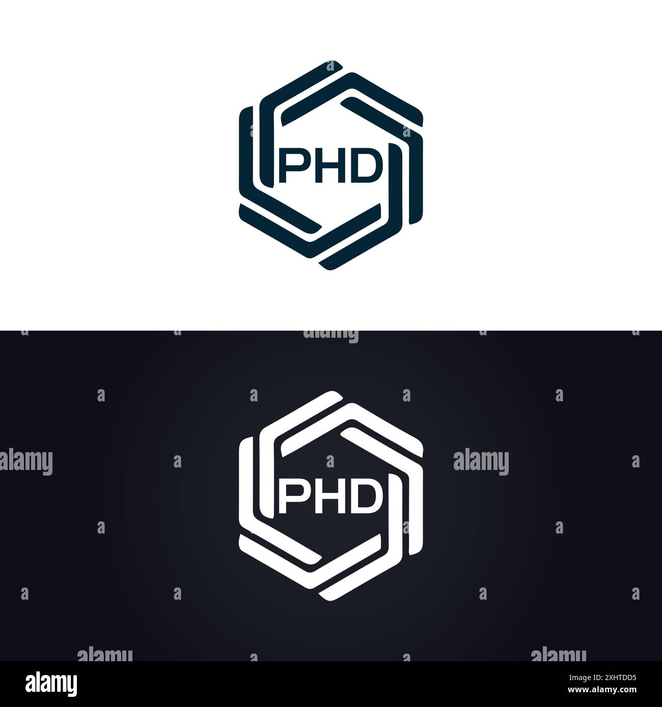 PHD logo. P H D design. White PHD letter. PHD, P H D letter logo design ...