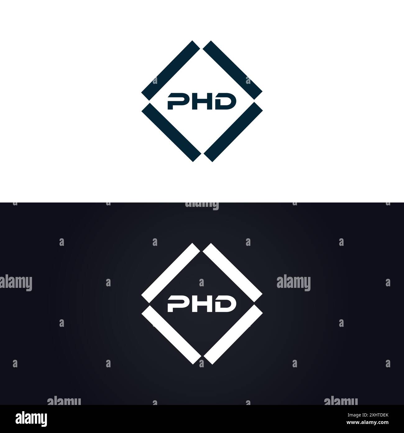 PHD logo. P H D design. White PHD letter. PHD, P H D letter logo design ...