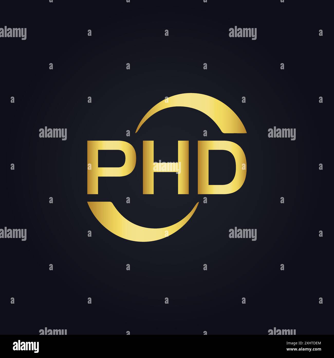 Phd tech logo Stock Vector Images - Alamy