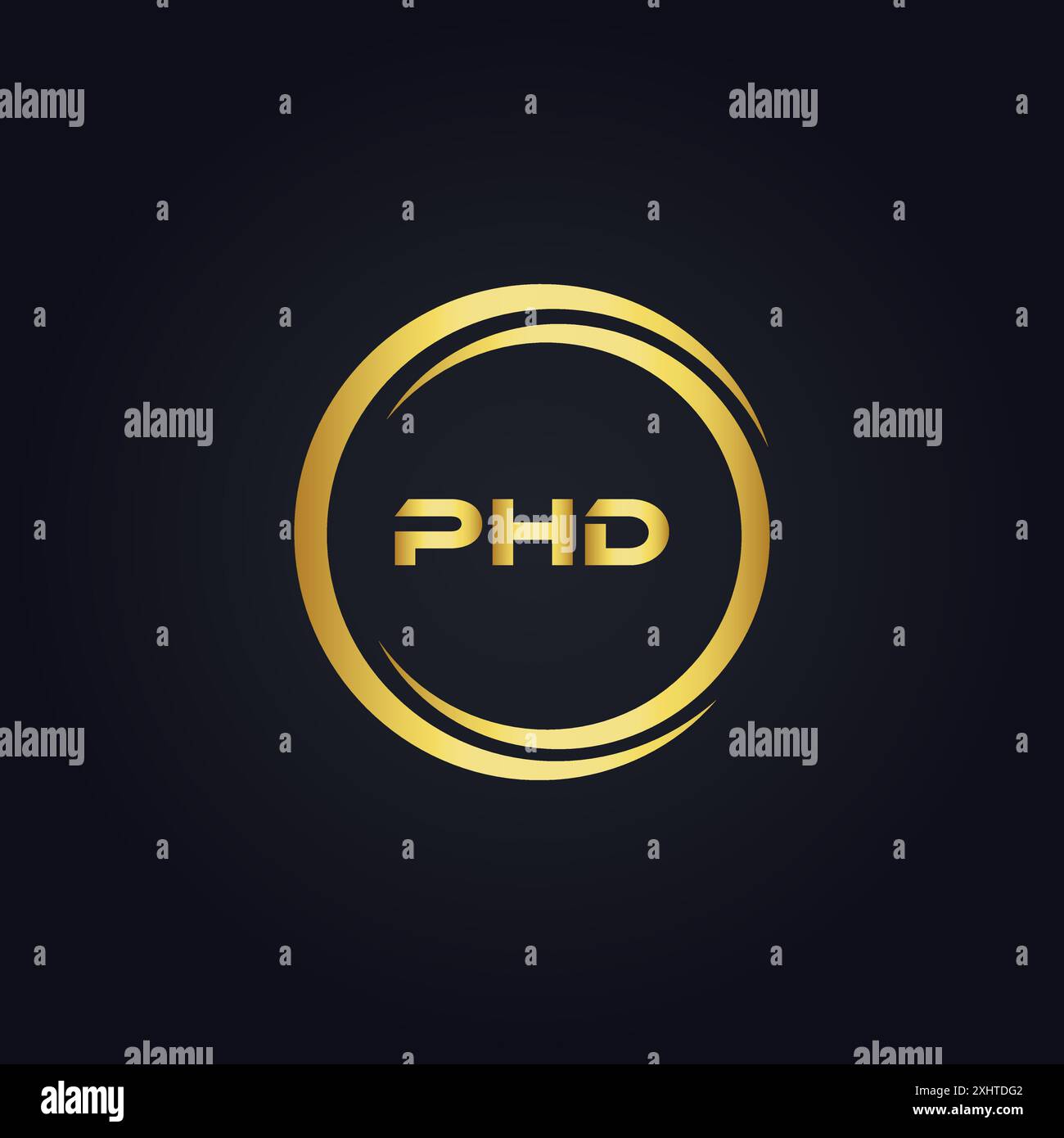 PHD logo. P H D design. White PHD letter. PHD, P H D letter logo design ...