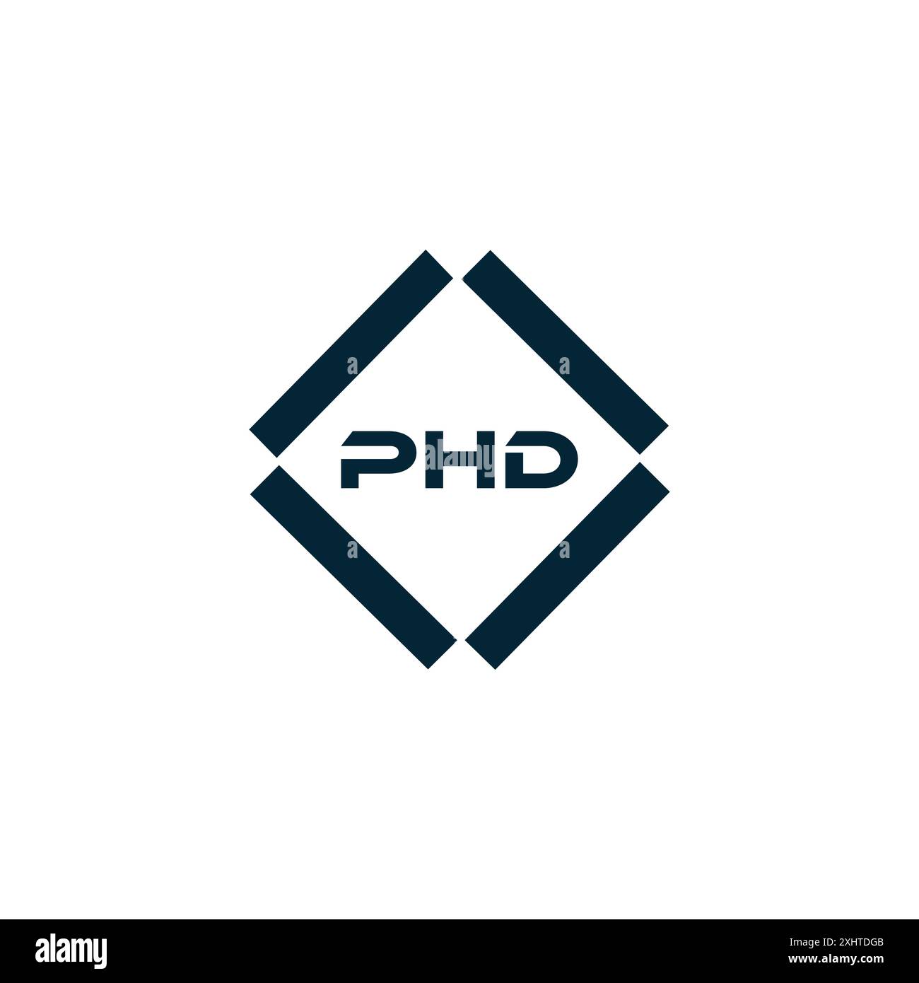 PHD logo. P H D design. White PHD letter. PHD, P H D letter logo design ...