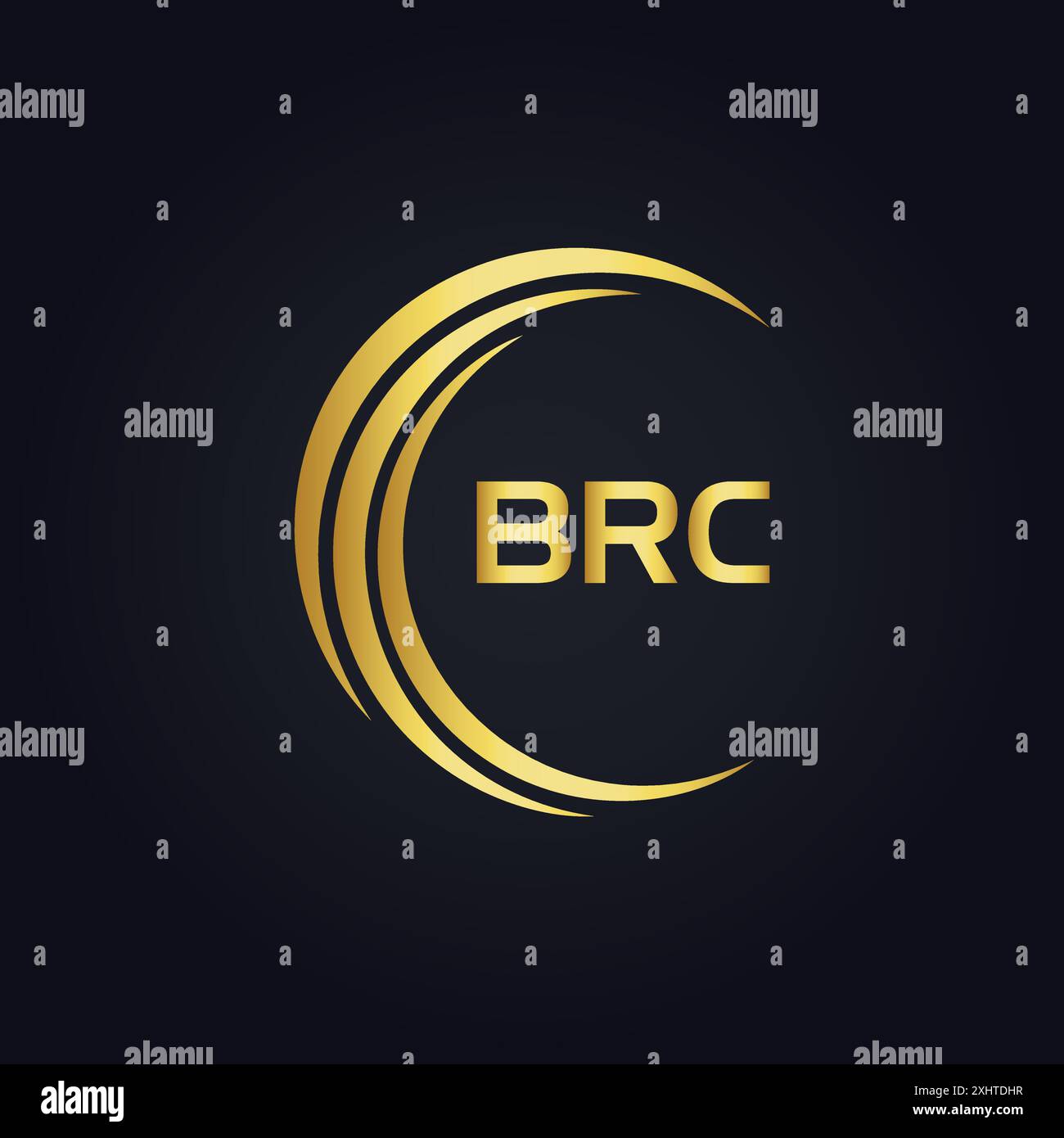 BRC logo. B R C design. White BRC letter. BRC, B R C letter logo design ...