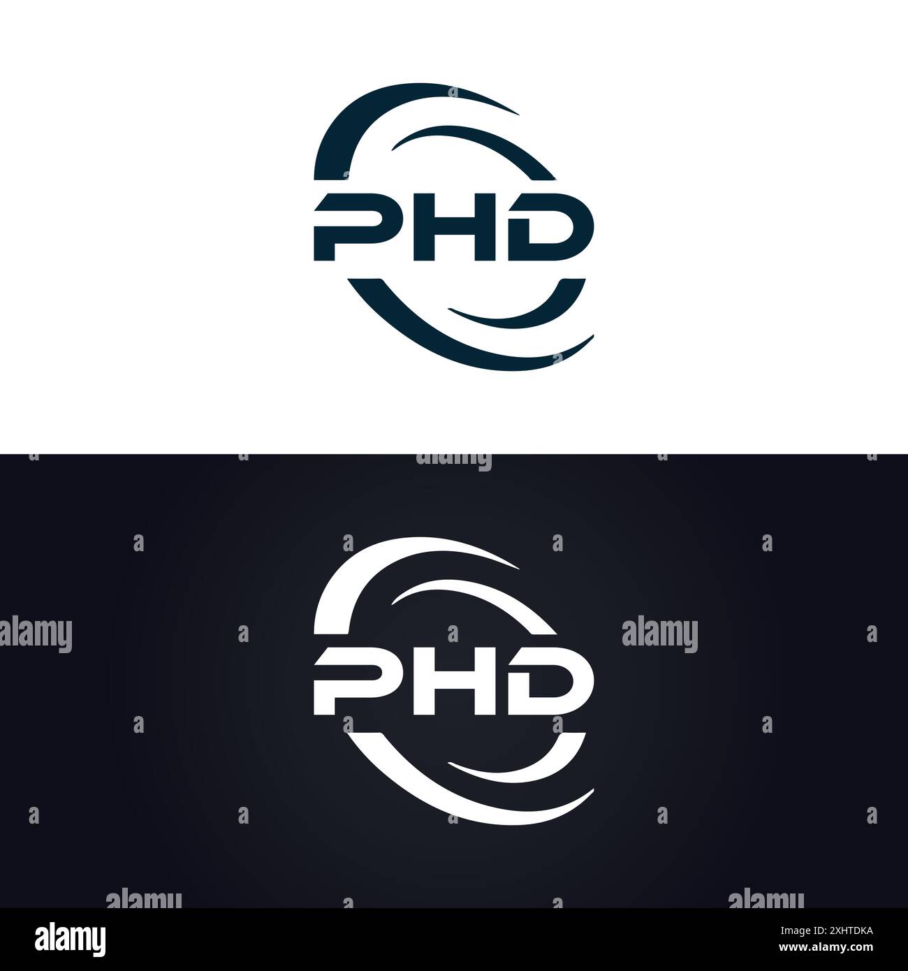 PHD logo. P H D design. White PHD letter. PHD, P H D letter logo design ...