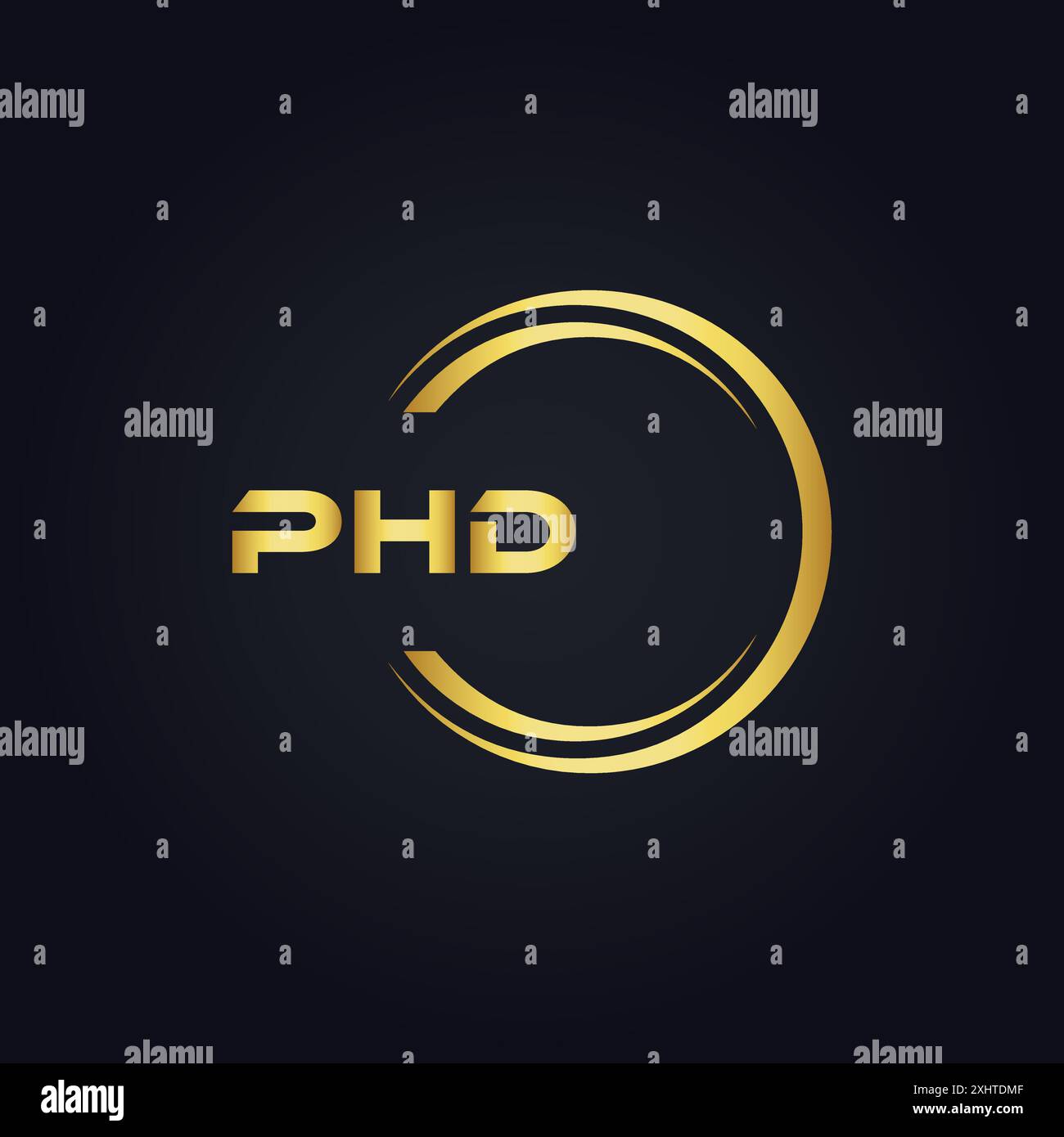 PHD logo. P H D design. White PHD letter. PHD, P H D letter logo design ...