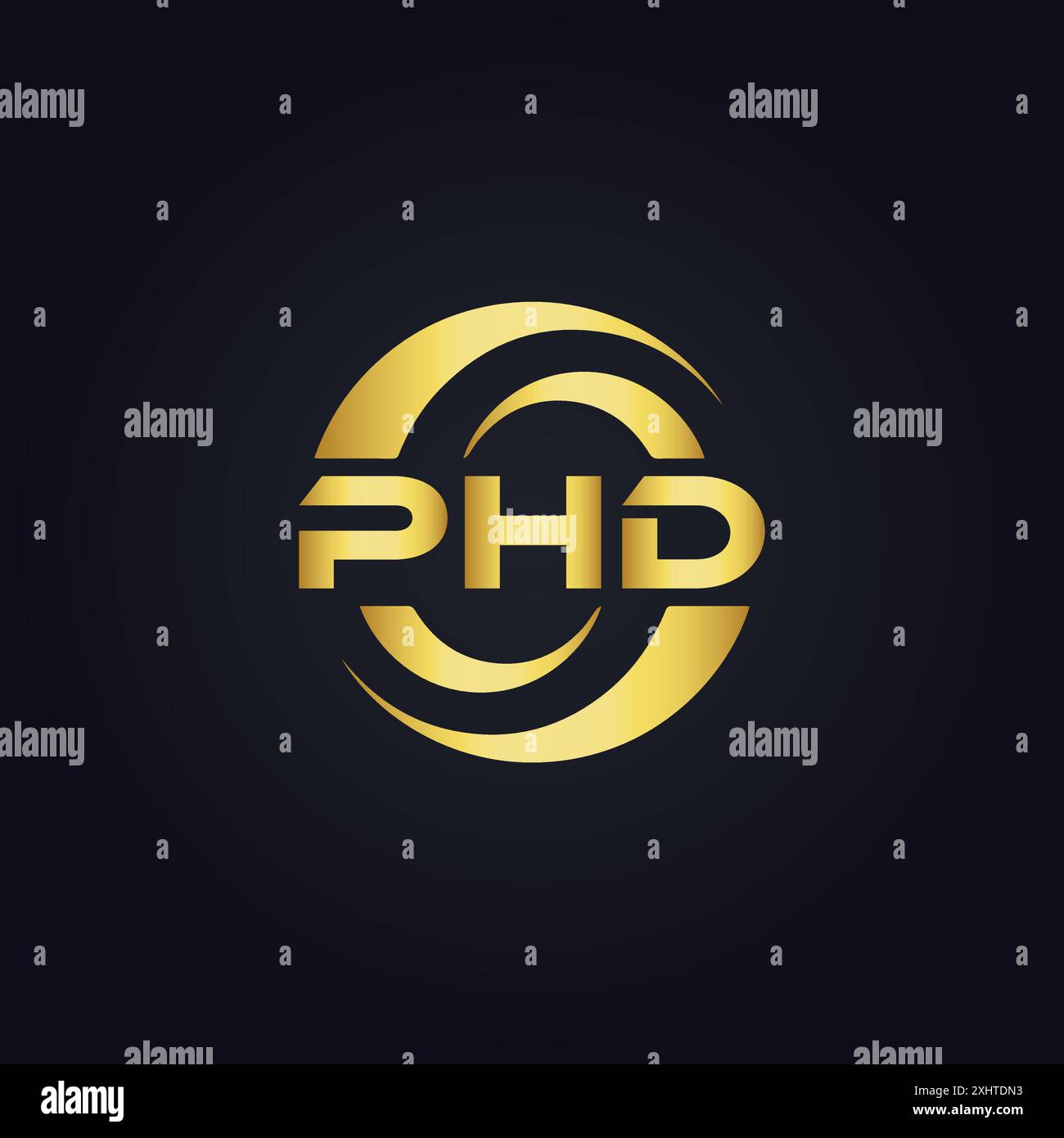 Phd tech logo Stock Vector Images - Alamy