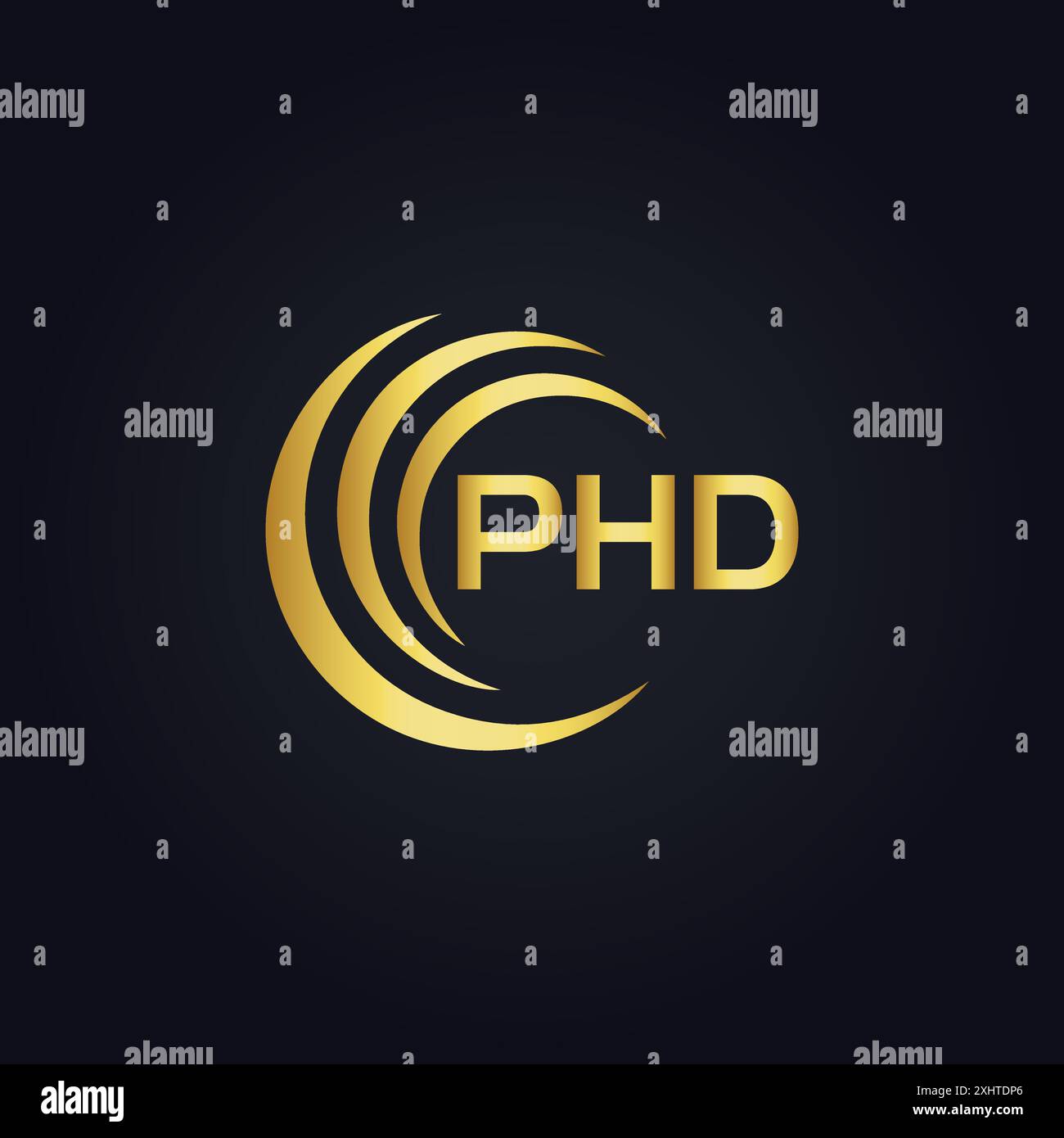 PHD logo. P H D design. White PHD letter. PHD, P H D letter logo design ...