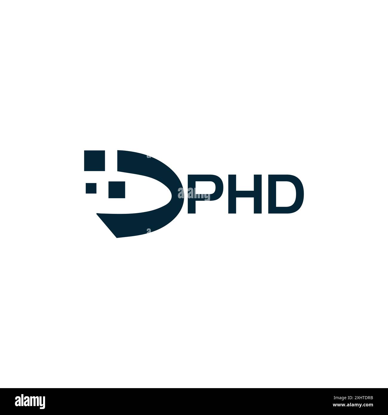 PHD logo. P H D design. White PHD letter. PHD, P H D letter logo design ...