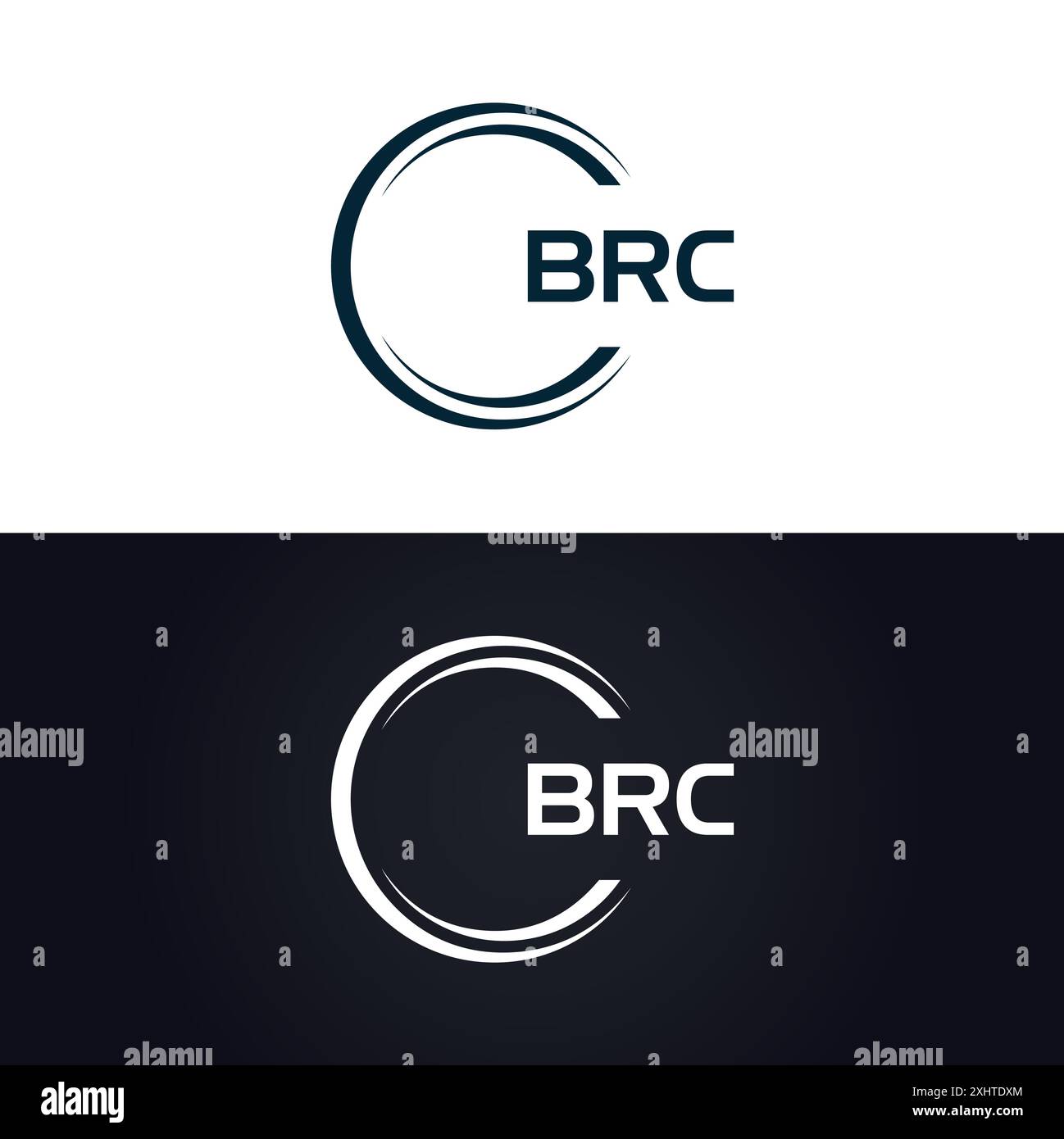 BRC logo. B R C design. White BRC letter. BRC, B R C letter logo design ...