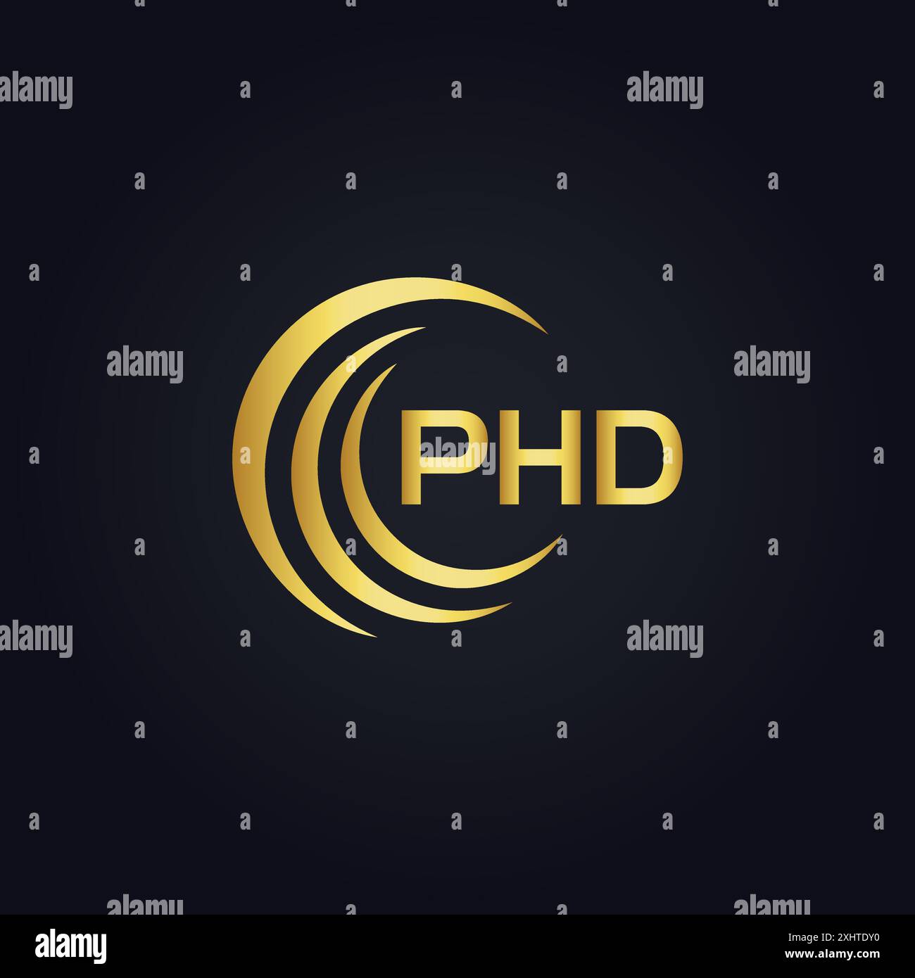 PHD logo. P H D design. White PHD letter. PHD, P H D letter logo design ...